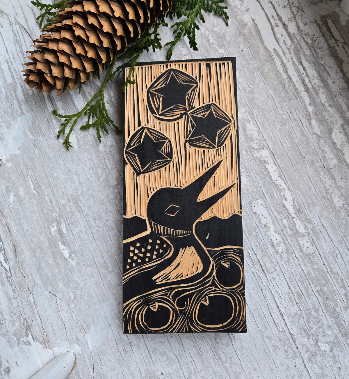 Wood Block Carving - Loon – The Potter's Studio & Gallery