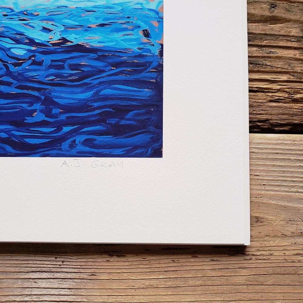 Print - Delano Island and Sunset by Jane Gray – The Potter's Studio ...